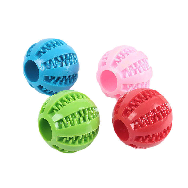 Red High Strength Treat Ball for Dogs - Interactive Toy – Pet Savers